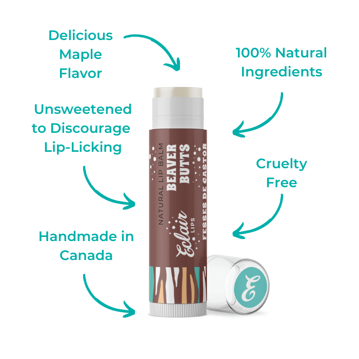Beaver Butts Lip Balm (Maple) – Eclair Lips