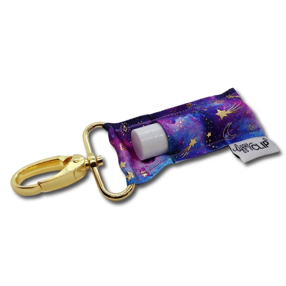 Celestial on Purple LippyClip® Lip Balm Holder – Eclair Lips®