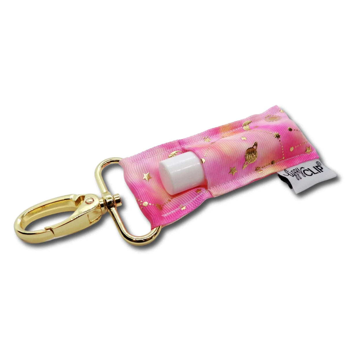 Pink Celestial LippyClip® Lip Balm Holder – Eclair Lips